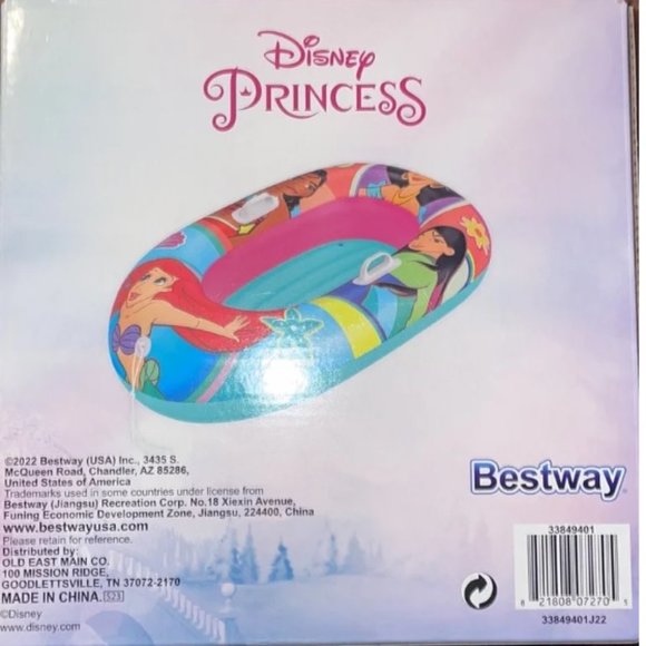 Bestway | Toys | Disney Princesses Junior Raft Inflatable Pool Float ...